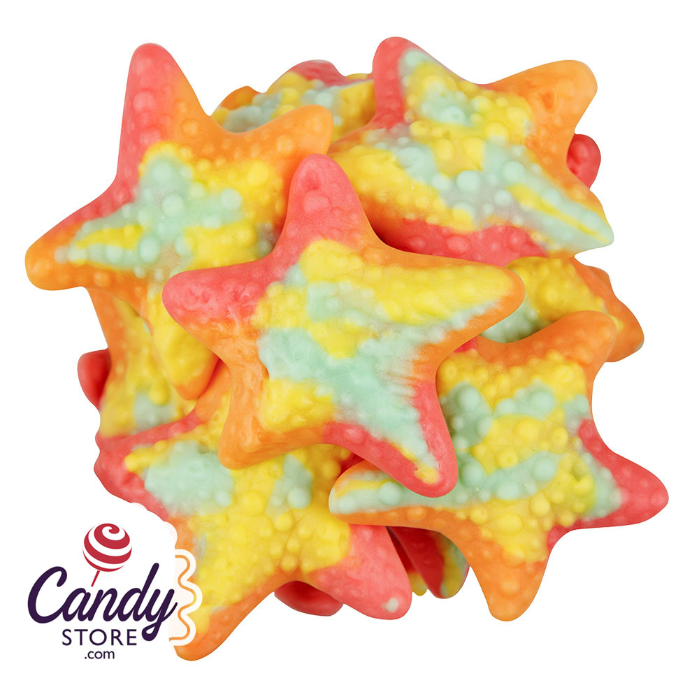 Gummy Tropical Starfish - 6.6lb Bulk | CandyStore.com