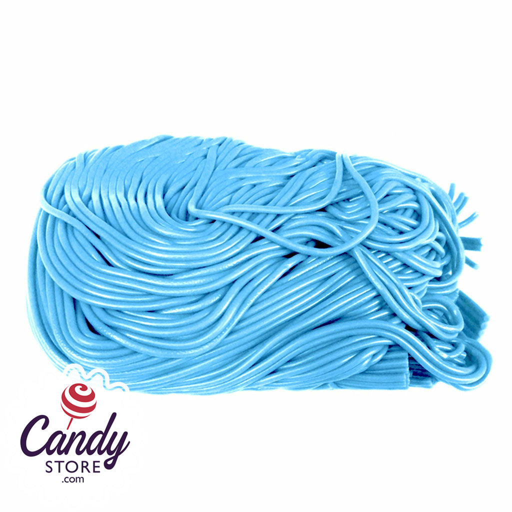 Gustaf's Blue Raspberry Licorice Laces - 20lb | CandyStore