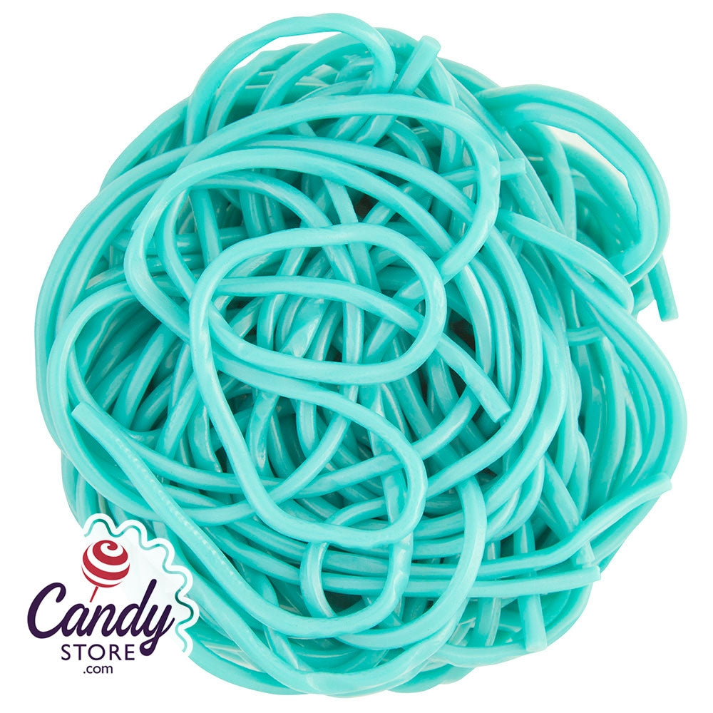 Gustaf's Blue Raspberry Licorice Laces - 20lb | CandyStore