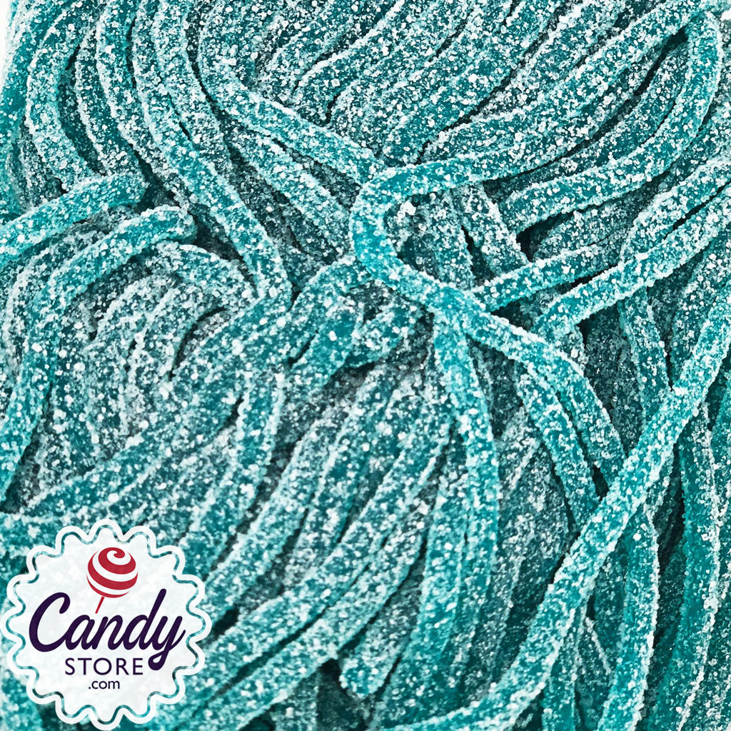 Gustaf's Sour Blue Raspberry Licorice Laces - 2lb