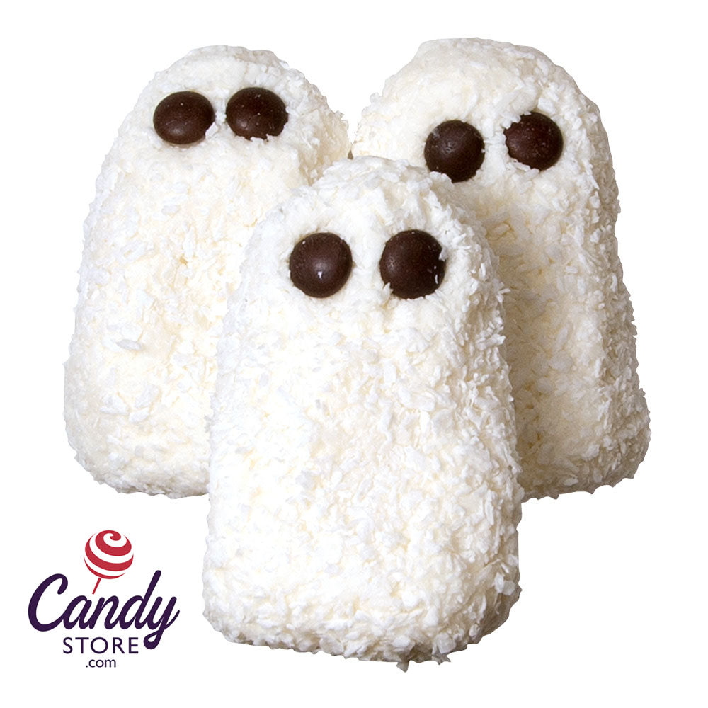 Halloween Coconut Ghosts 15ct - CandyStore.com