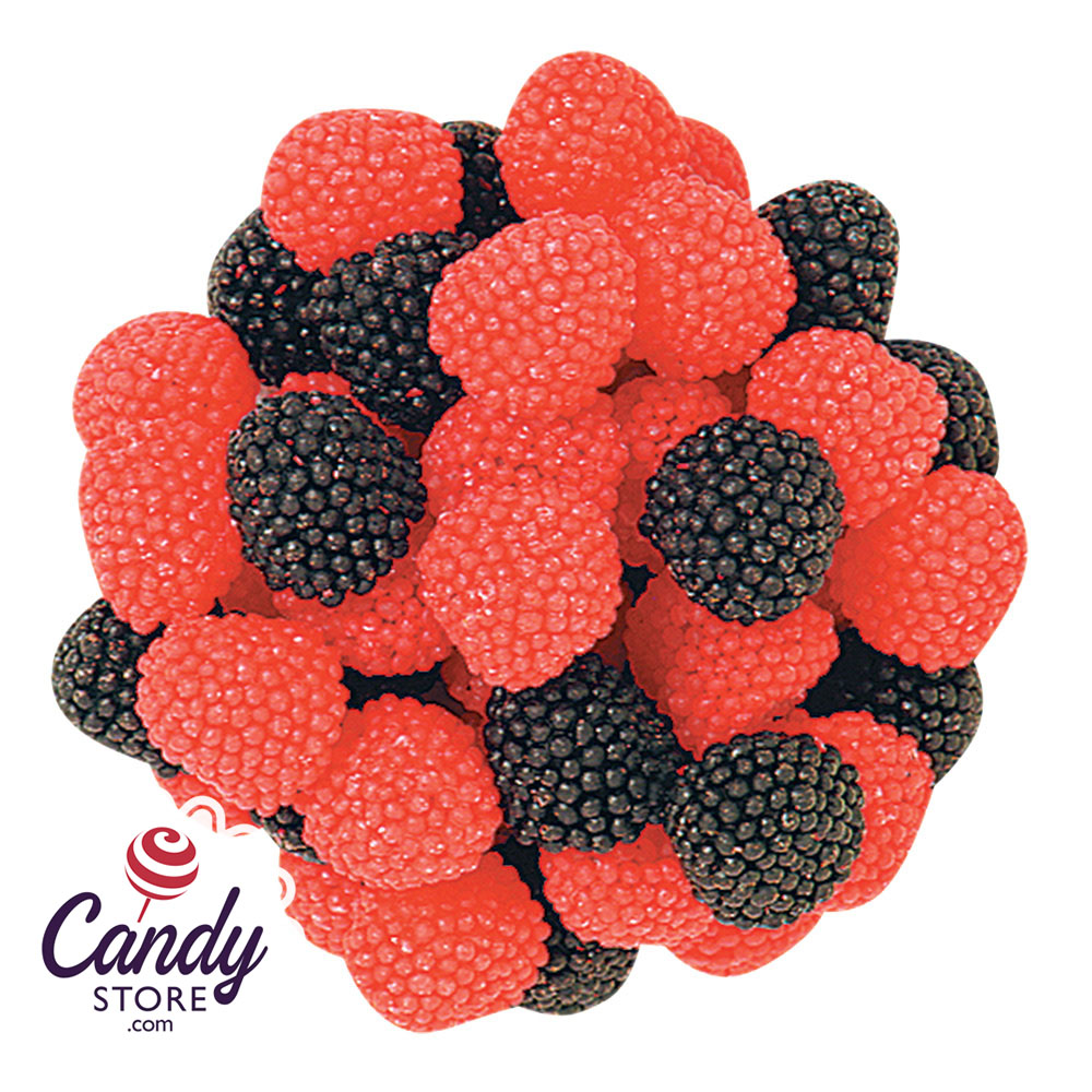Haribo Gummi Raspberries - 5lb Bulk | CandyStore.com
