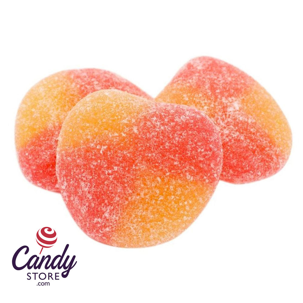 Haribo Peaches Gummi Candy 5oz Bag - 12ct | CandyStore.com