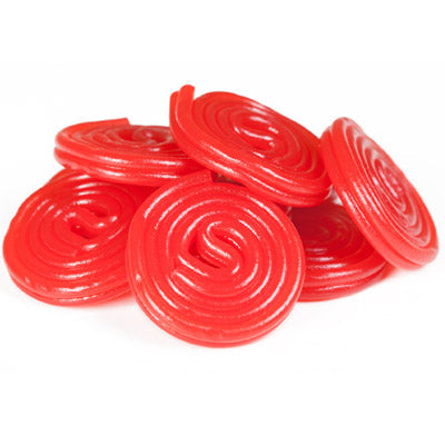 Haribo Red Licorice Wheels - 5lb Bulk | CandyStore.com