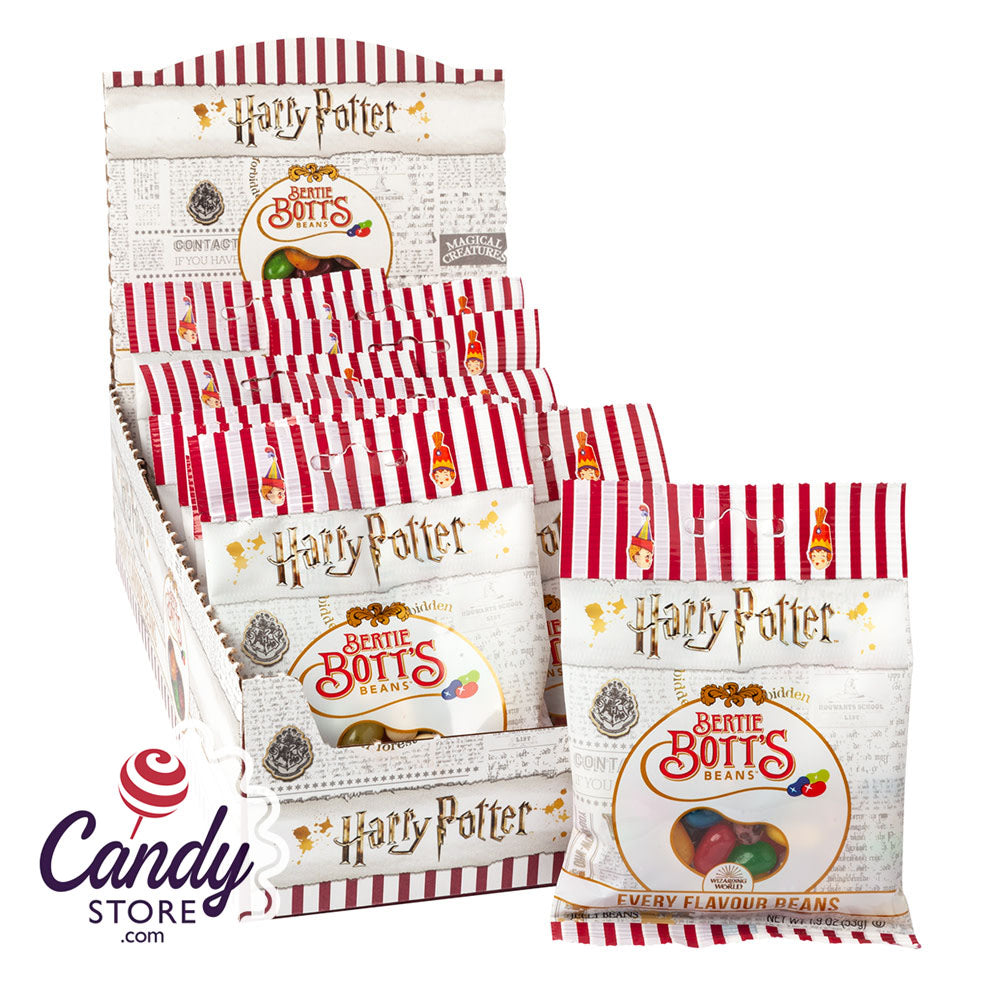 Harry Potter Bertie Bott's Jelly Belly 12ct Bags - CandyStore.com