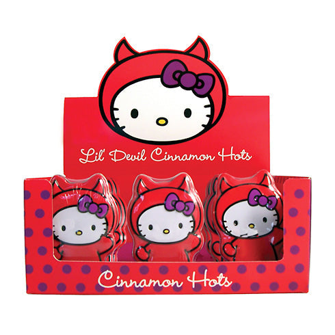 Hello Kitty Lil Devil Cinnamon Hots Tins - 18ct