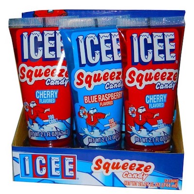 Icee Squeeze Candy Gel - 12ct | CandyStore.com