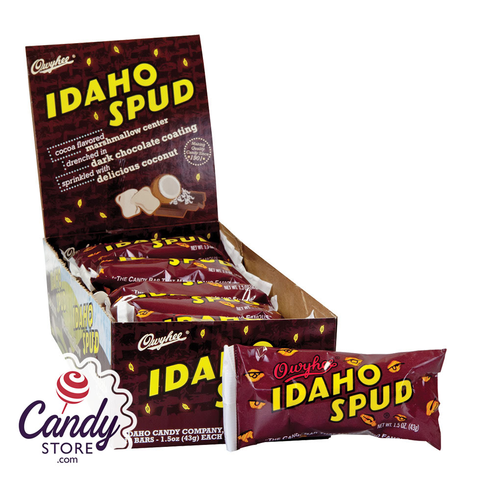 Idaho Spud Candy Bars - 18ct | CandyStore.com