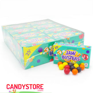 Jaw Busters Jawbreakers Candy Mini Boxes - 24ct – CandyStore.com