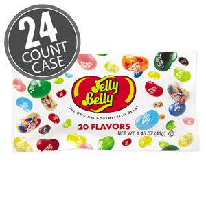 Jelly Belly 20-Flavor Jelly Beans Bags 24ct - CandyStore.com