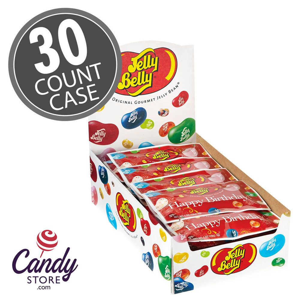 Jelly Belly Happy Birthday Packs - 30ct | CandyStore.com