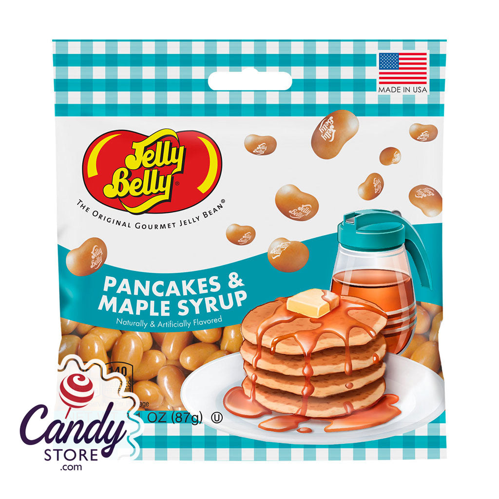 Jelly Belly Pancake & Maple Syrup 3.1oz Bags - 12ct