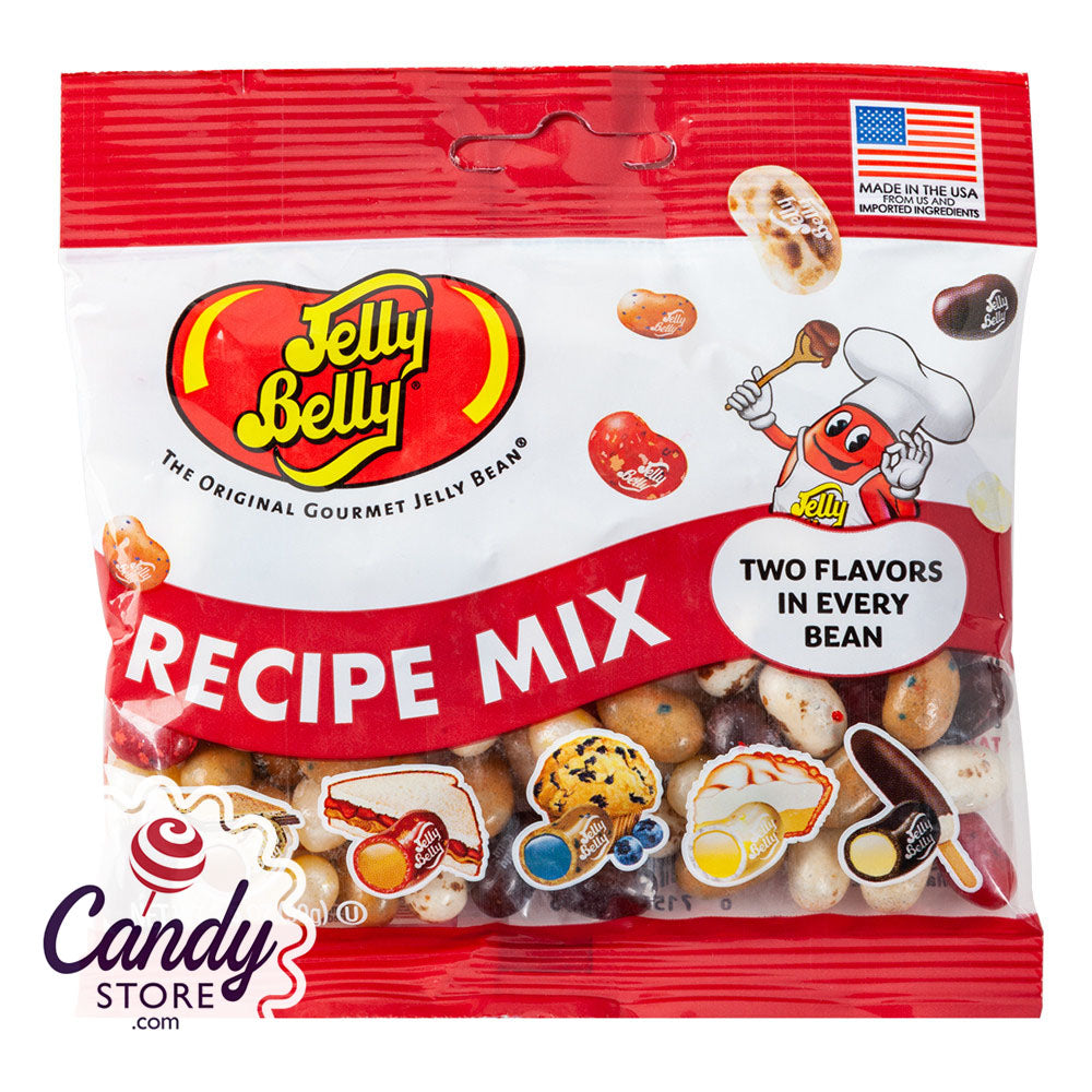 Jelly Belly Recipe Mix 3.5oz Peg Bags 12ct - CandyStore.com
