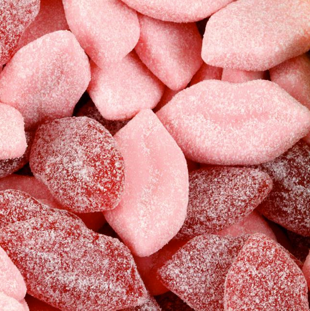 Jelly Belly Sour Smoochi Lips - 10lb Bulk | CandyStore.com