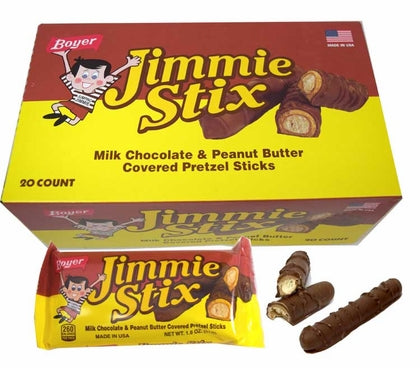 Jimmie Stix Candy - 20ct | CandyStore.com