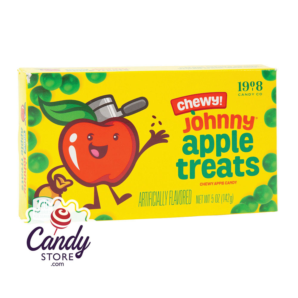 Johnny Apple Treats Chewy 5oz Theater Boxes 12ct - CandyStore.com