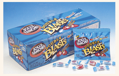 Jolly Rancher Double Blasts Bags - 24ct | CandyStore.com