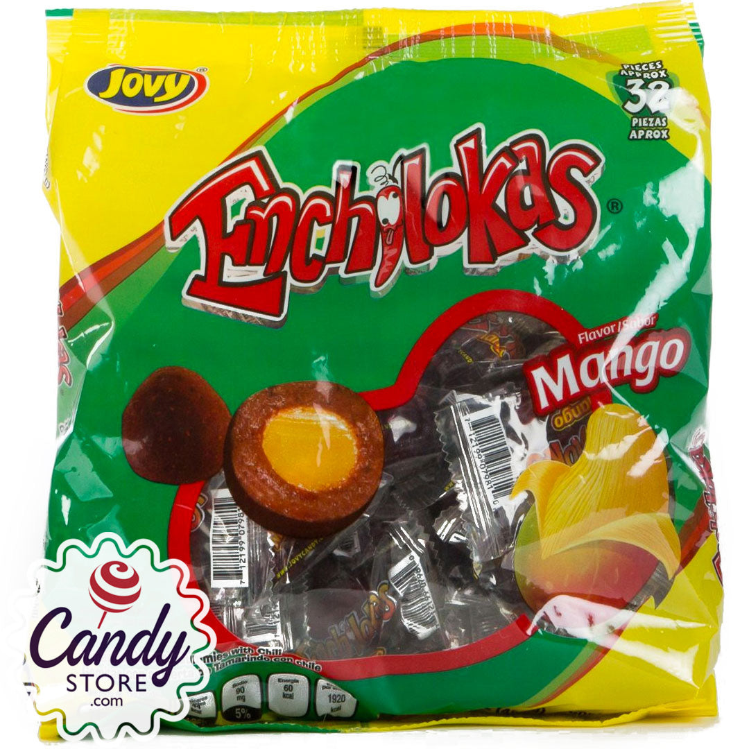 Jovy Enchilokas Mango Chile Gummy Candy - 24ct | CandyStore