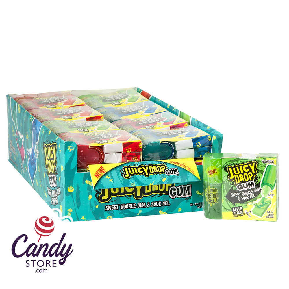 Juicy Drop Gum 2.5oz - 16ct | CandyStore.com