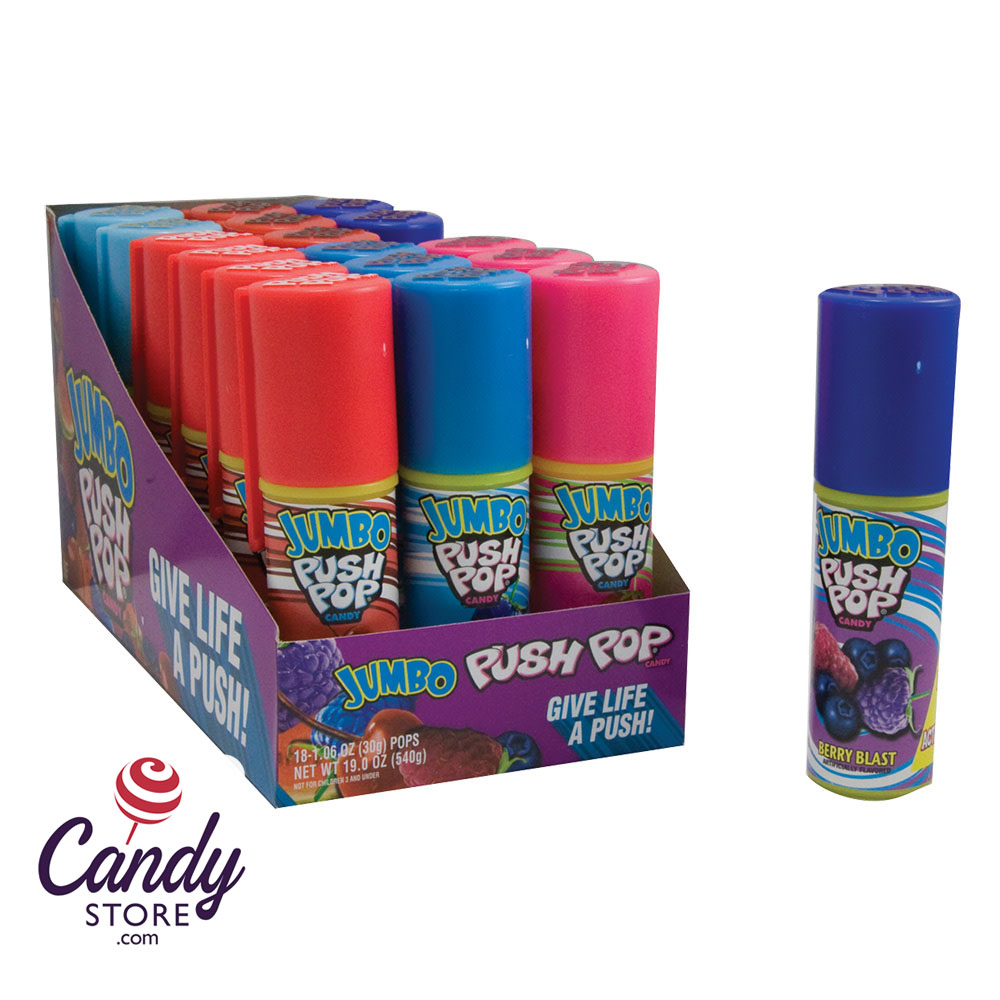 Jumbo Push Pops - 18ct | CandyStore.com