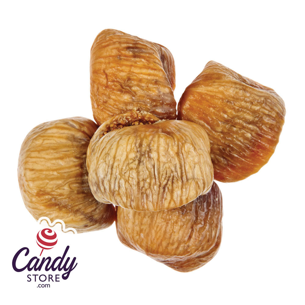 Jumbo Turkish Pulled Figs #2 28lb - CandyStore.com