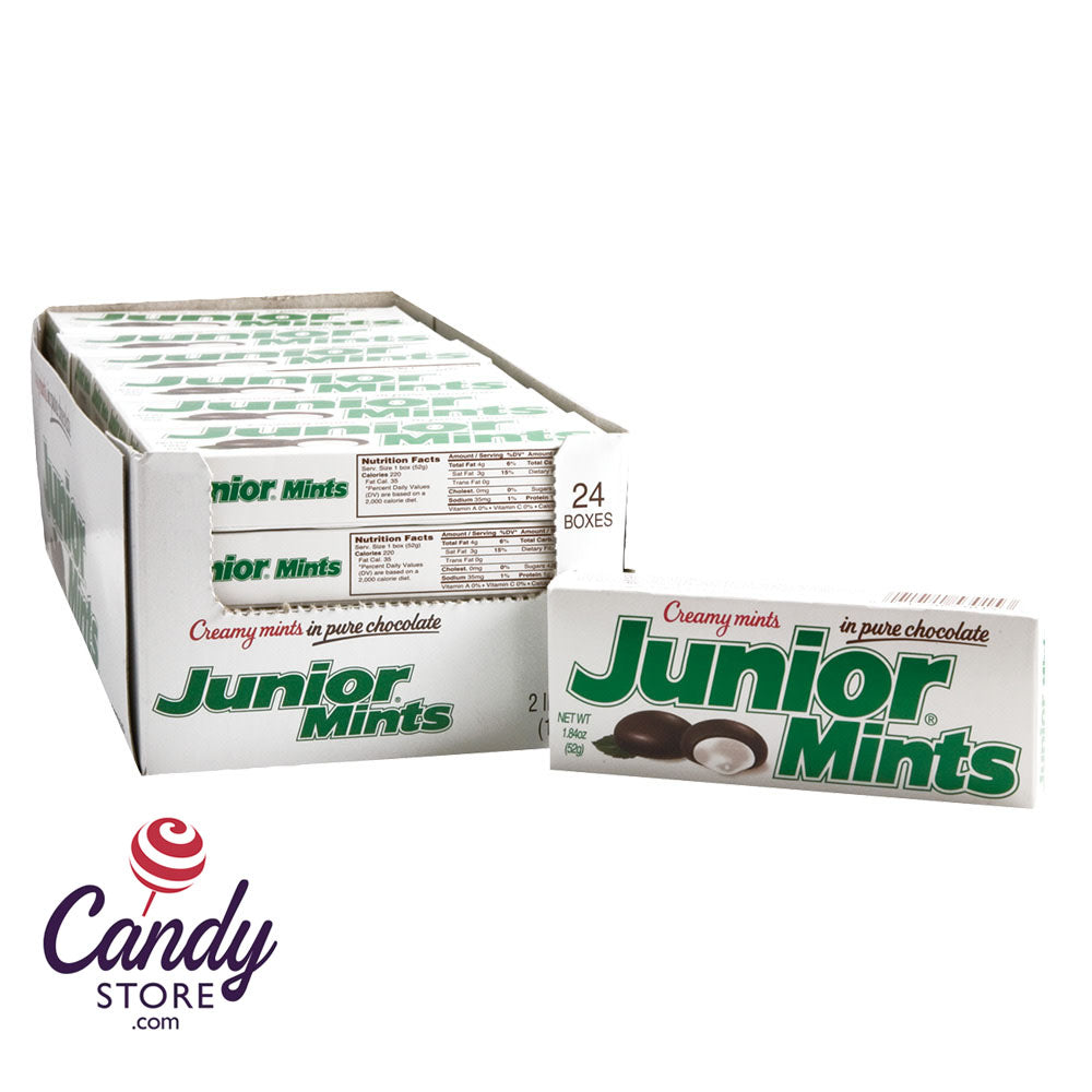Junior Mints 1.84oz - 24ct | CandyStore.com
