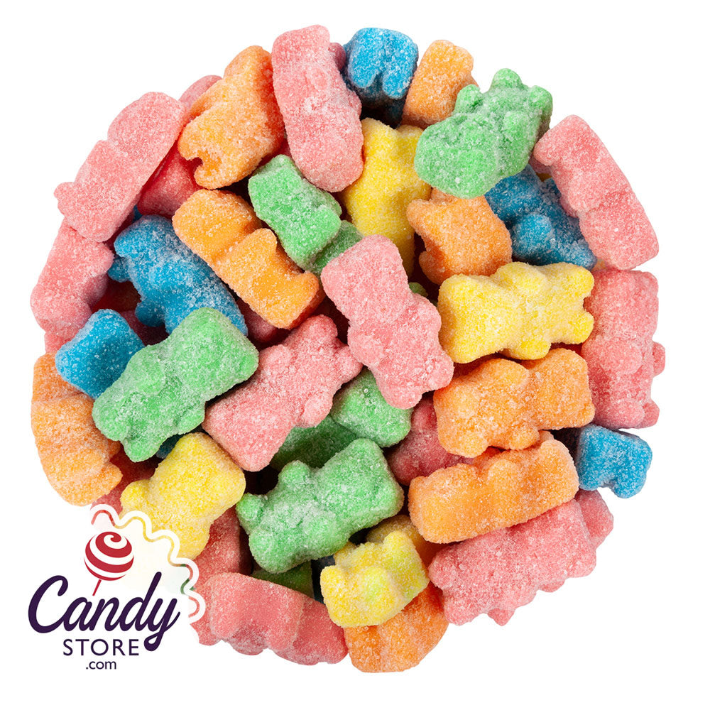 Neon Gummy Bears 5lb Candy - CandyStore.com