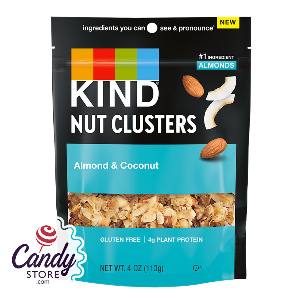 Kind Nut Clusters Almond & Coconut 4oz 8ct - CandyStore.com