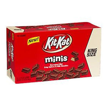 Kit Kat Minis Bars King Size Bags - 12ct | CandyStore.com