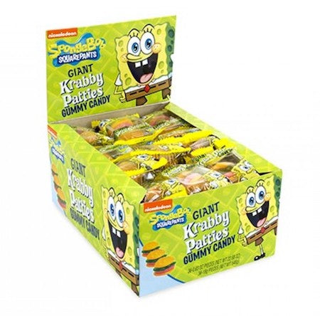 Krabby Patty Giant Size - 36ct | CandyStore.com