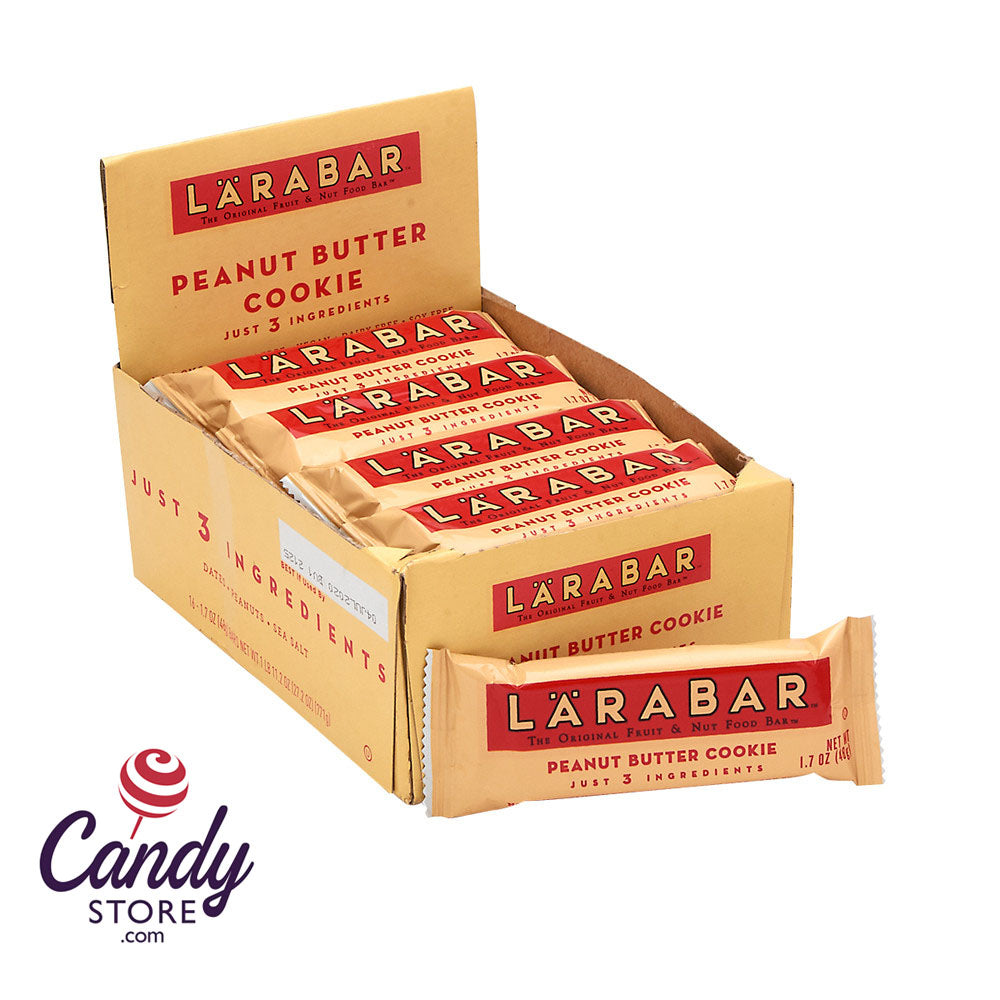 Larabar Peanut Butter Cookie 1.7oz Bar - 16ct | CandyStore – CandyStore.com