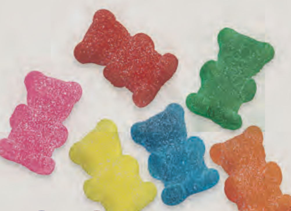 Large Sanded Gummi Bears - 5lb Bulk | CandyStore.com