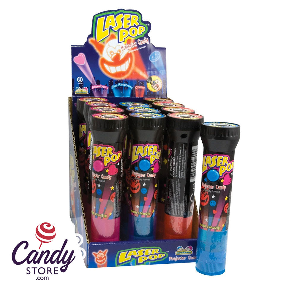 Laser Pop Projector Toy Candy - 12ct | CandyStore.com