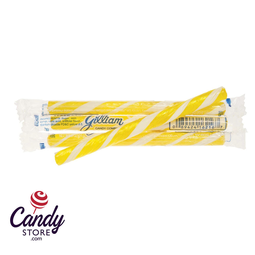 Lemon Candy Sticks - 80ct | CandyStore.com