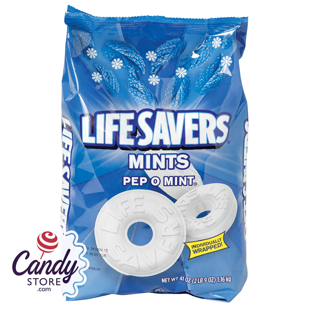 Lifesavers Pep O Mint Mints 50oz Bag - 6ct | CandyStore.com
