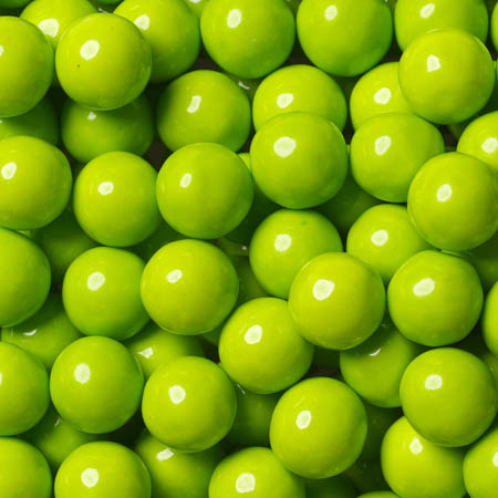 Lime Green Sixlets Candy - 12lb Bulk | CandyStore.com