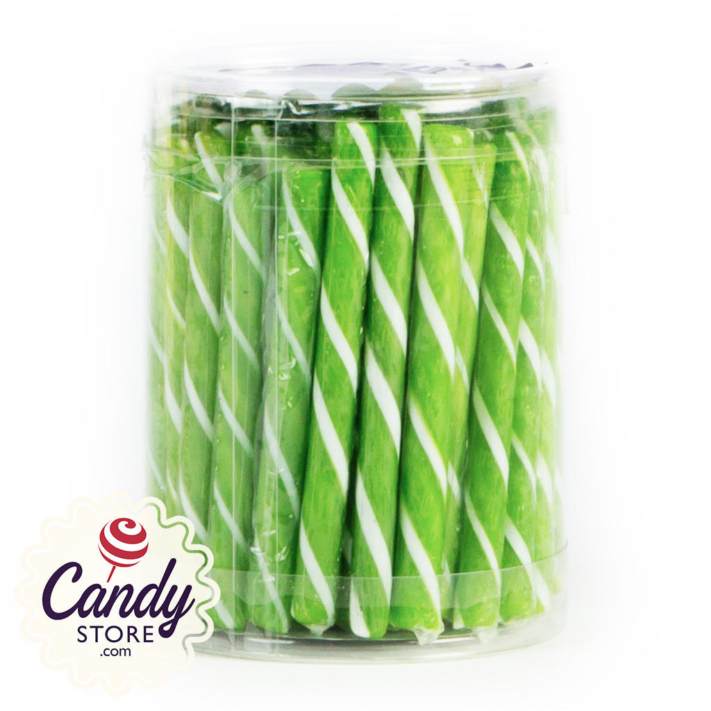 Lime Green Stick Candy Splash Sticks - 70ct | CandyStore.com