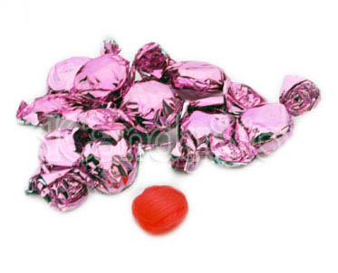 Lite Pink Foil Hard Candy - 5lb Bulk | CandyStore.com