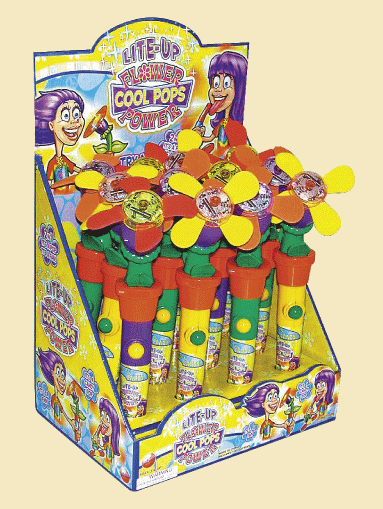 Lite Up Flower Cool Pops - 12ct | CandyStore.com