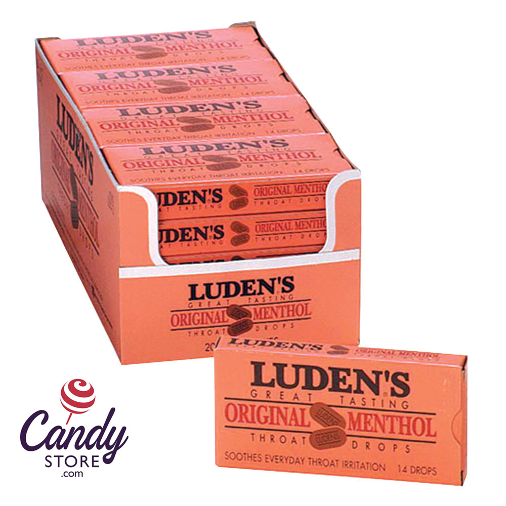 Luden's Menthol Cough Drops - 20ct | CandyStore.com