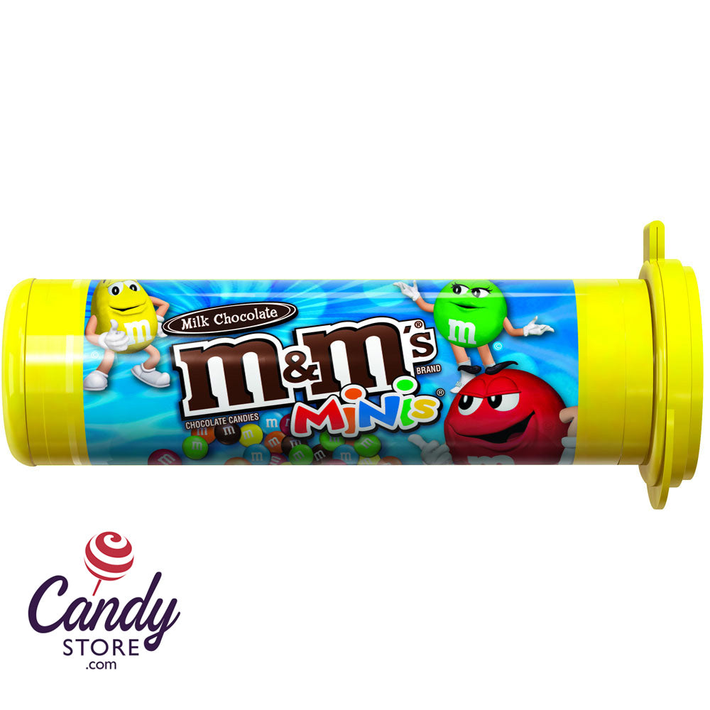 M&M's Mini Tubes Milk Chocolate - 24ct | CandyStore.com