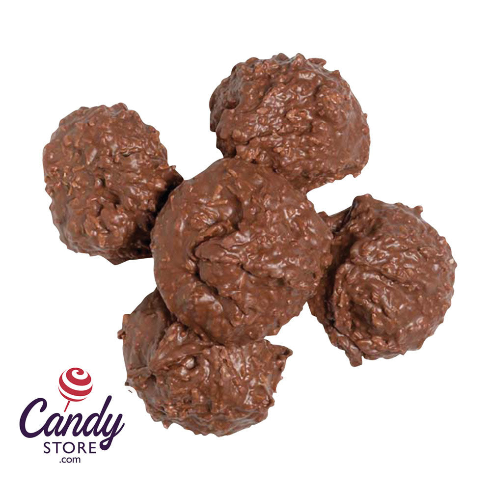 Milk Chocolate Coconut Clusters Maltitol 5lb Bulk - CandyStore.com