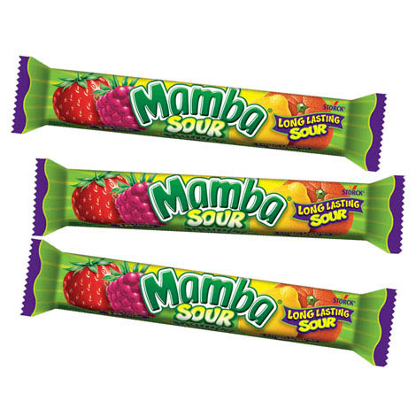 Mamba Sour Fruit Chews Sticks - 24ct | CandyStore.com