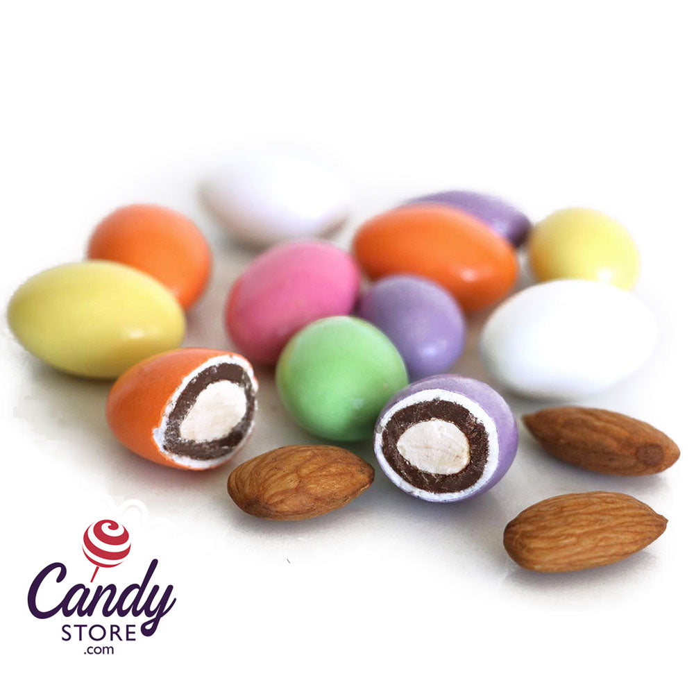 Marich Chocolate Jordan Almonds - 10lb Bulk | CandyStore.com