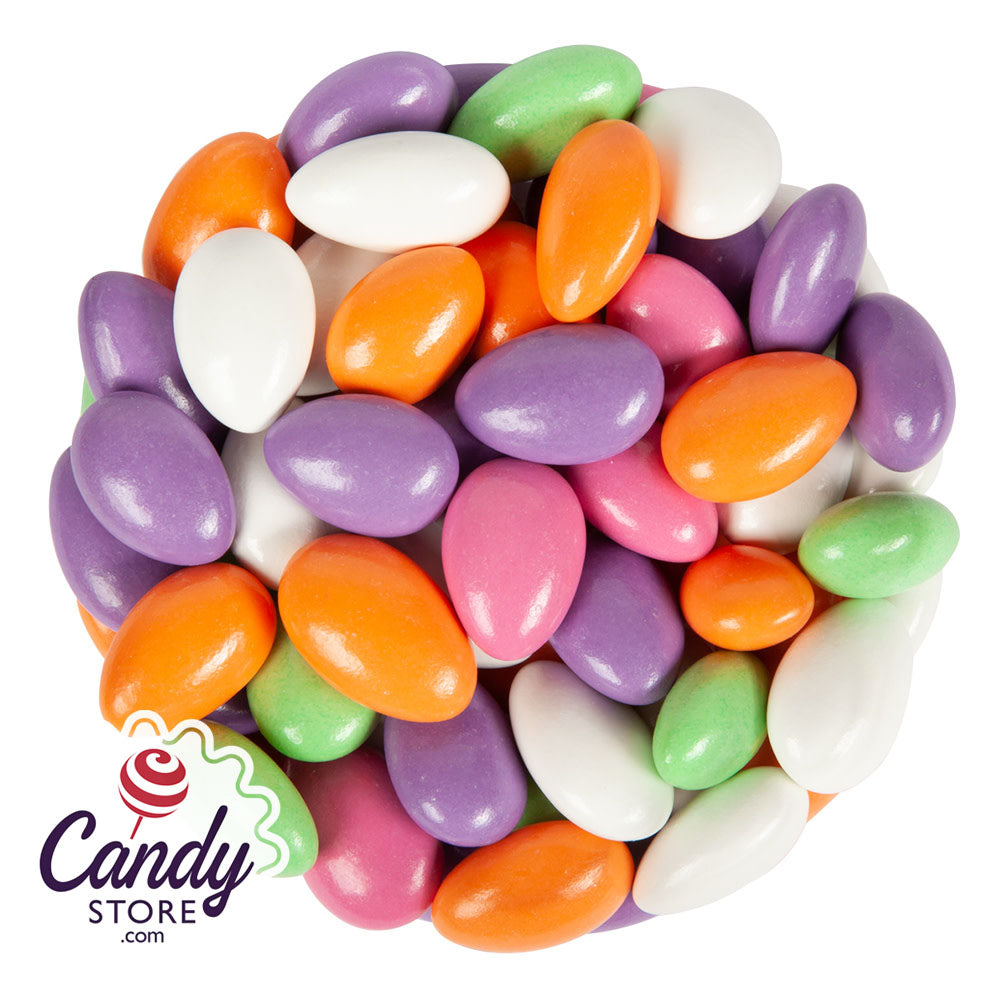 Marich Jordan Almonds Assorted Colors 10lb - CandyStore.com