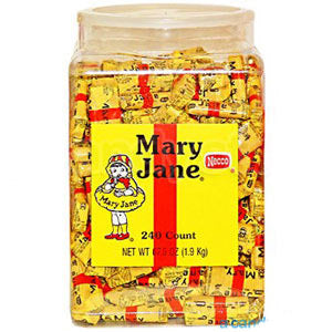Mary Janes Candy - 240ct Tub | CandyStore.com