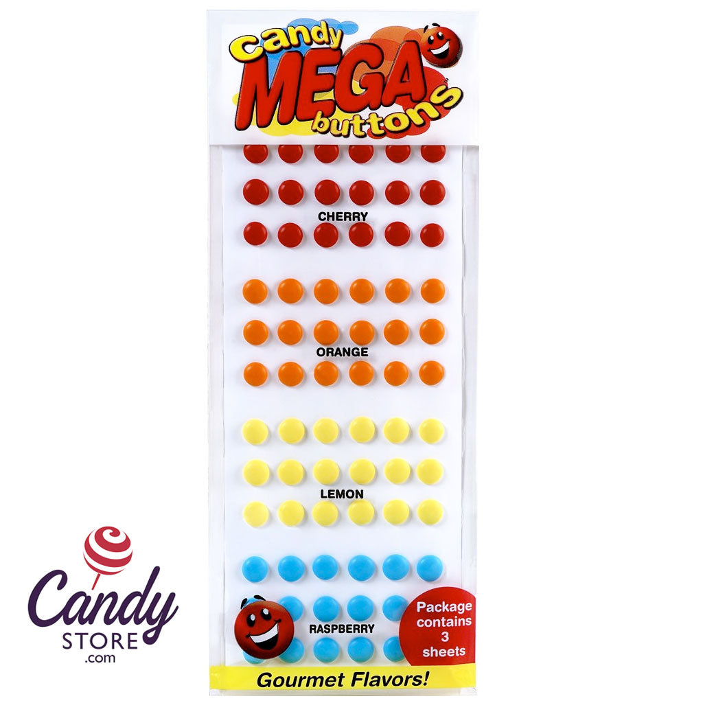 Mega Buttons Candy 24ct - CandyStore.com