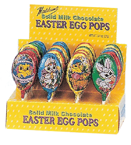 Milk Chocolate Easter Egg Pops - 40ct | CandyStore.com
