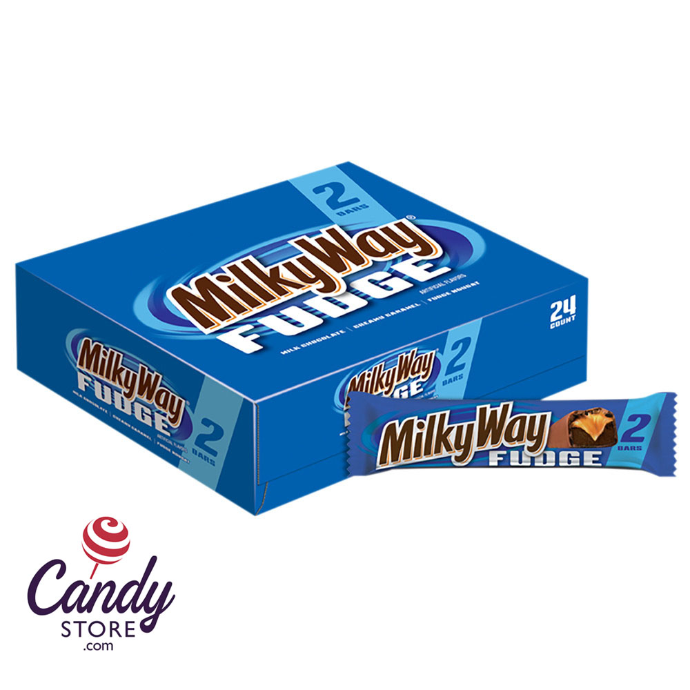 Milky Way Fudge Bars King Size 24ct - CandyStore.com