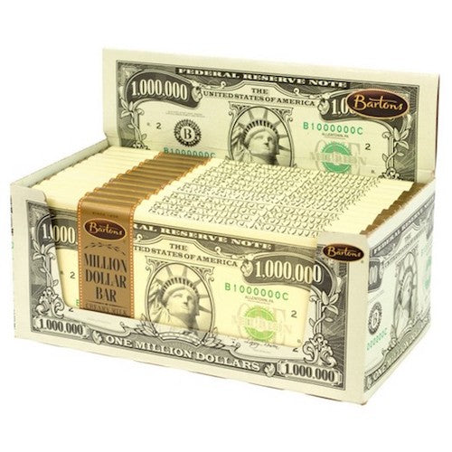 Million Dollar Chocolate Bars 2oz - 12ct | CandyStore.com
